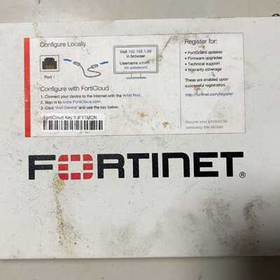 议价Fortinet飞塔FG-60D防火墙 千兆接口 WAN