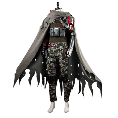 cosonsen明日方舟cos服赫德雷披风斗篷迷彩裤cosplay服装