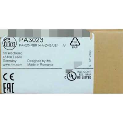 议价IFMPA3023易福门全新压力传感器PA025R维修