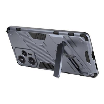 适用红米Note 12 Turbo手机壳小米note12pro+保护套磨砂硬壳note12pro气囊防摔探索版全包镜头redmi铠甲支架