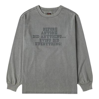 EVISU 福神 男士 SS26 T恤 Ej Fire Daicock LS