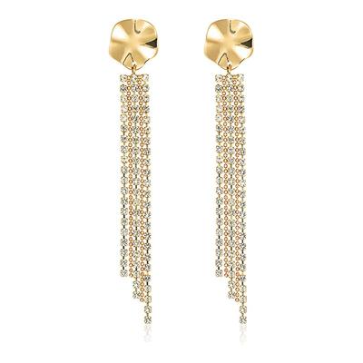 Exhibition长款流苏耳环气质