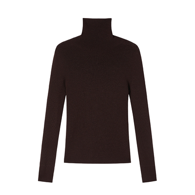 扬子羊毛高领显瘦打底针织衫