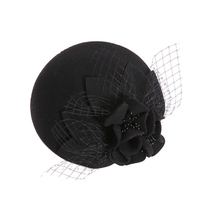 英式王妃复古风婚纱宴会头饰帽