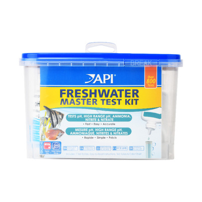 美国API鱼博士淡水测试剂套装PH NO2 NO3 NH3 NH4水族水质测试剂