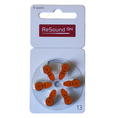 ReSound助听器电池A13