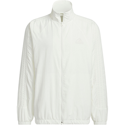 阿迪达斯男女同款拒水立领外套