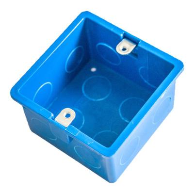 公元pvc电工开关插座面板底盒