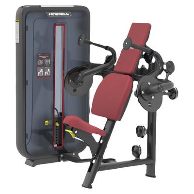 韦步Z-6029 商用坐姿式手臂伸展下压肱三头肌肉练习训练健身器材