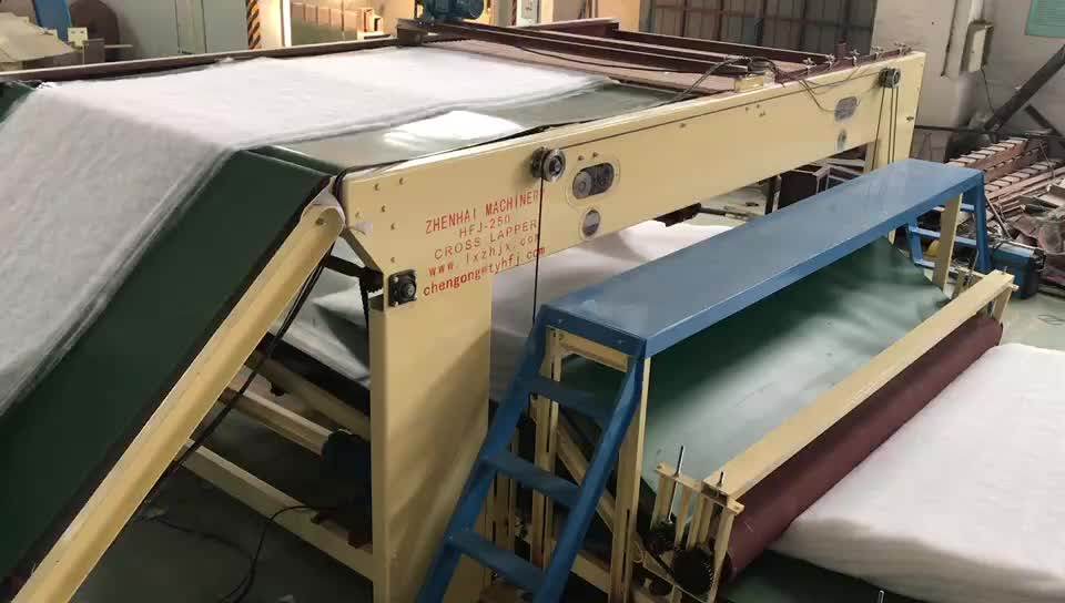 Nonwoven Polyester Fiber Layer Lapping Machine,Cross Lapper - Buy Fiber ...