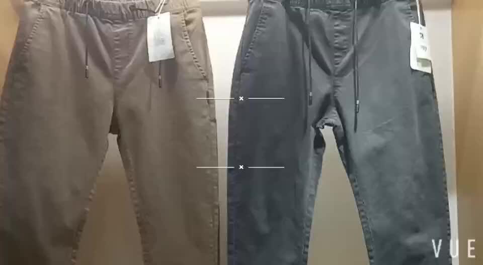 Sa2007 China Factory Wholesale Fashion Slim Fit Strech Drawstring ...