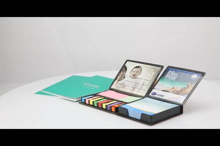 Hard Cover Sticky Notes Box,Memo Box With Sticky Notes,Memo Pad Holder ...