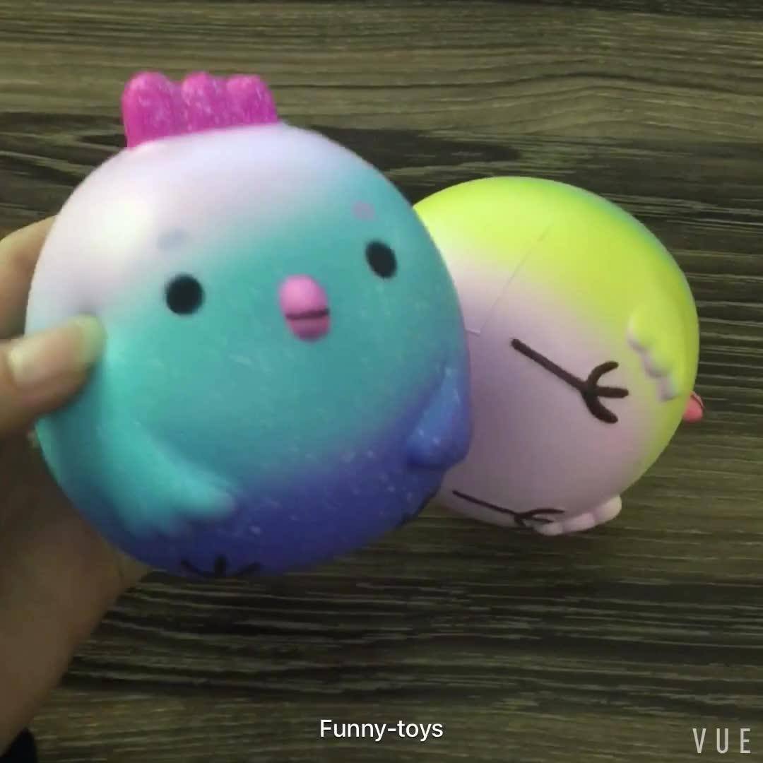 Scented Wholesale Squishy Anime Sticky Kawaii Toys Slow Rising Yellow ...