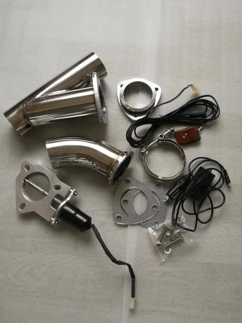 2.5"/3" Inch Electric Stainless Exhaust Cutout Cut Out Dump Valve ...