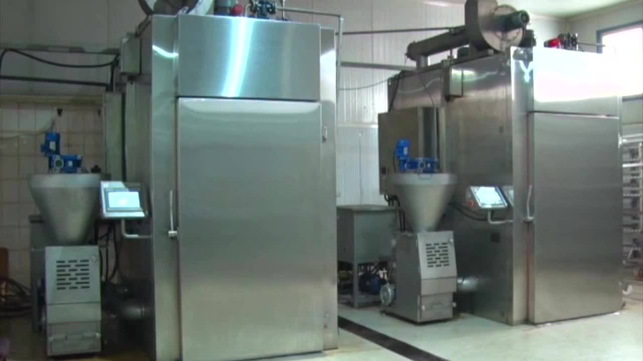 Industrial Fish Salmon Smoking Machine Oven Fish Smoker For Chicken ...