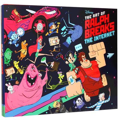 预售 无敌破坏王2 大闹互联网 英文原版 电影艺术画册设定集 Art of Ralph Breaks the Internet:Wreck-It Ralph 2 精装 拉尔 中图