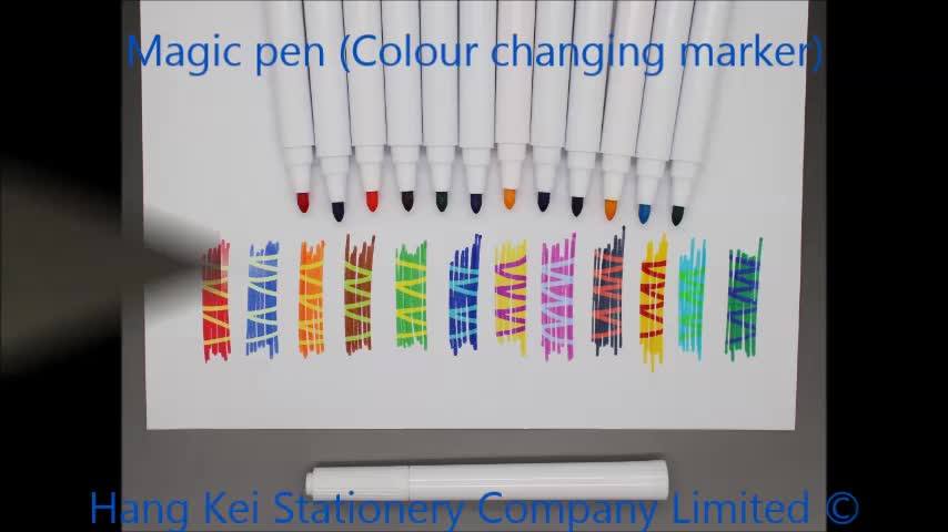 Top Sale Guaranteed Quality Multi Color Changing Ink Magic Marker Pen ...