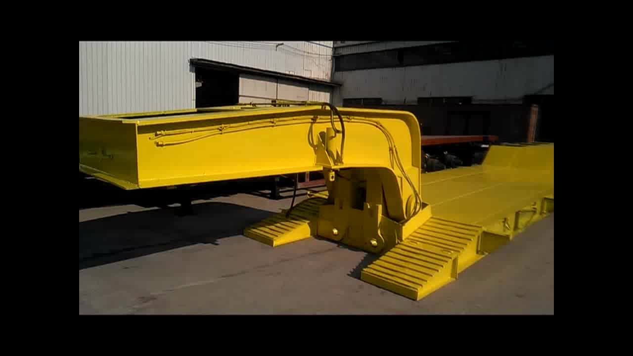 Heavy Duty Equipment Detachable Front Loader Low Bed Boy Truck Trailer ...