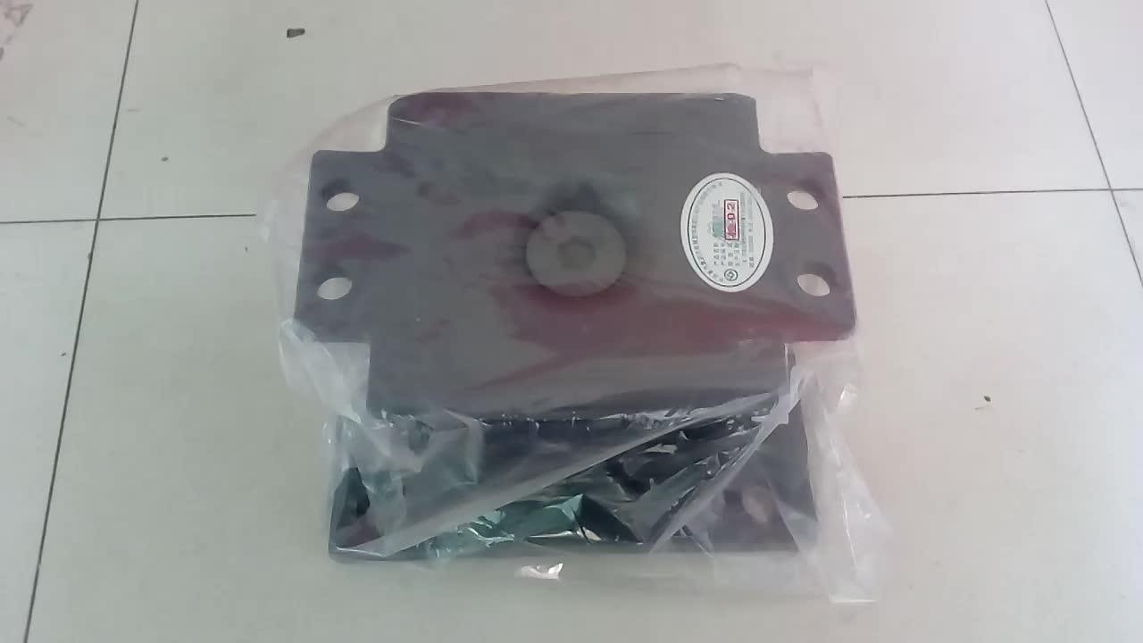 Sinotruk Howo Tractor Dump Truck Axle Square Leaf Spring Rubber Bearing ...