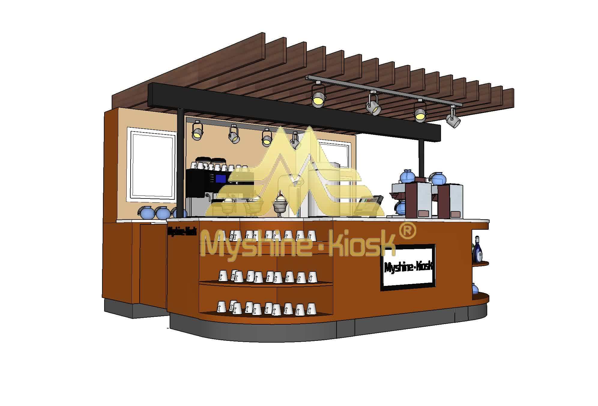 Exquisite Fast Food Retail Kiosk Factory Customization Chocolate Kiosk ...