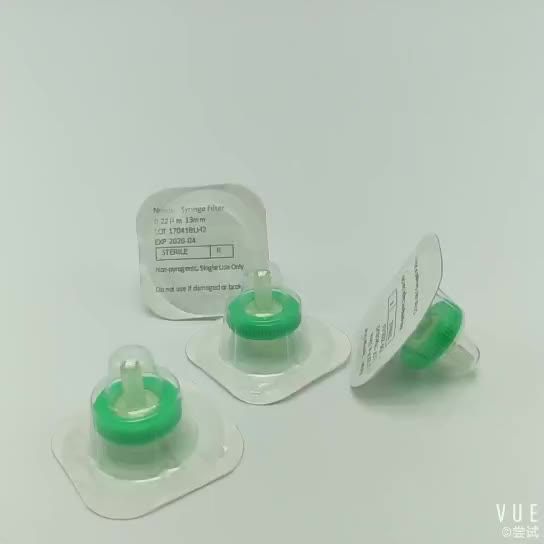 0.1um Nylon 0.45um Pes 0.22um Sterile Syringe Filter - Buy Sterile ...