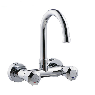 入墙式可旋转厨房水龙头摩恩全铜