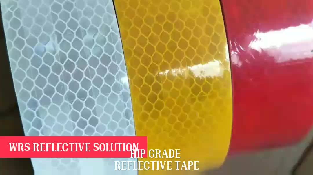 Diamond Pattern Micro Prism Conspicuity Retro Reflective Tape For ...