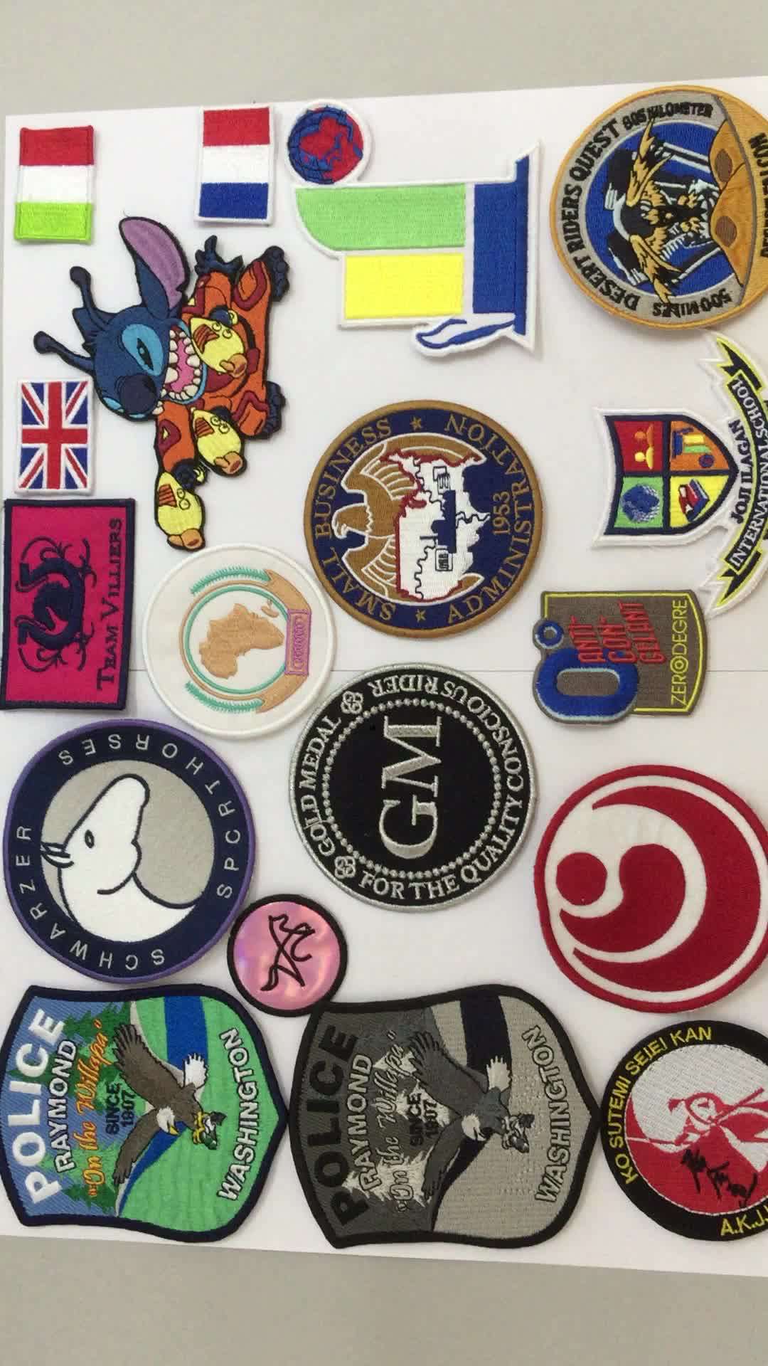 Wholesale Fashion School Logo Embroidery Patches For Clothes - Buy ...