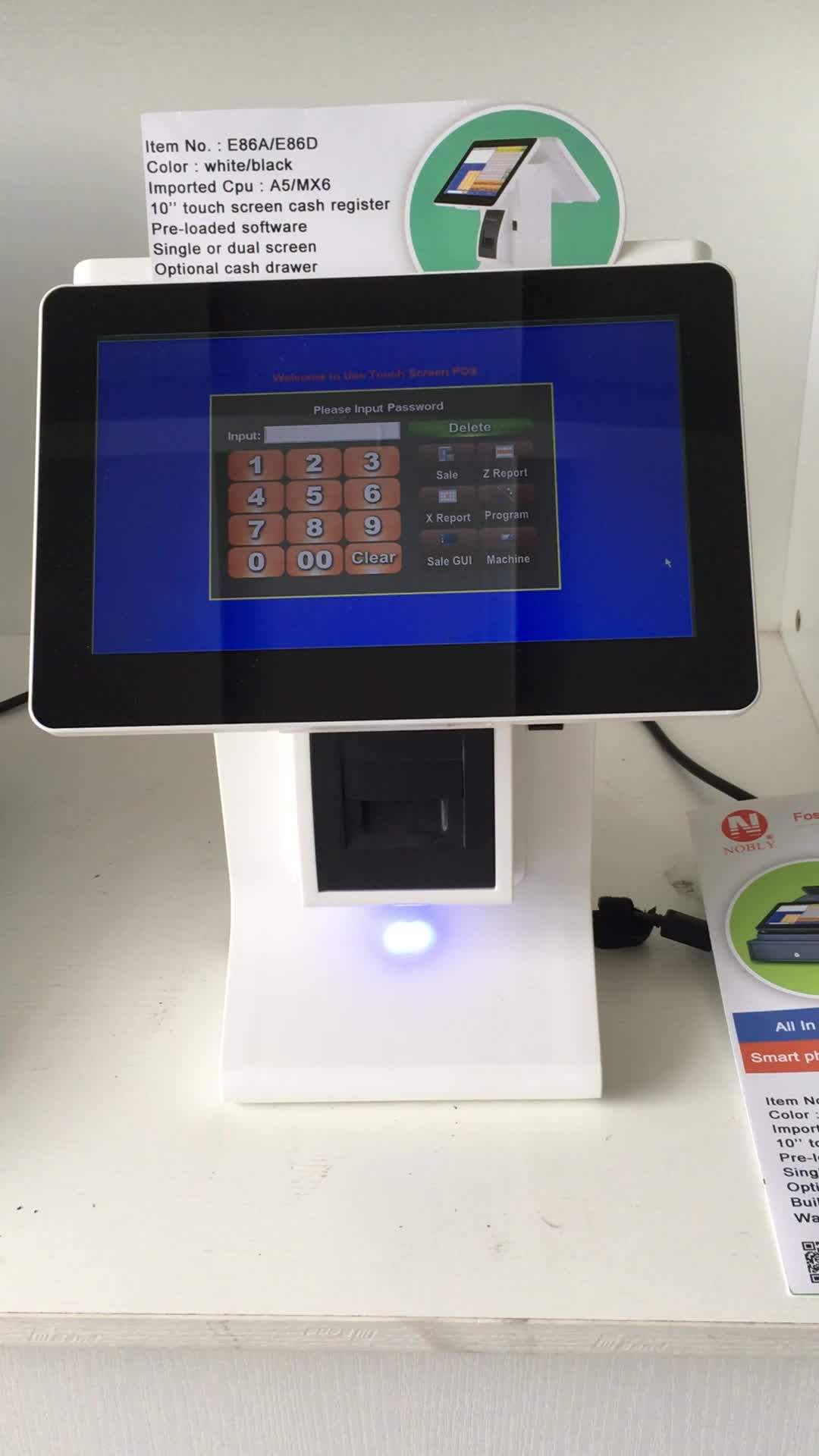 Good Pos System Mini Touch Screen Cash Register For Hair Salon - Buy ...