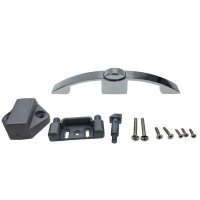 128MM柜门拉手无钥匙拉手按弹