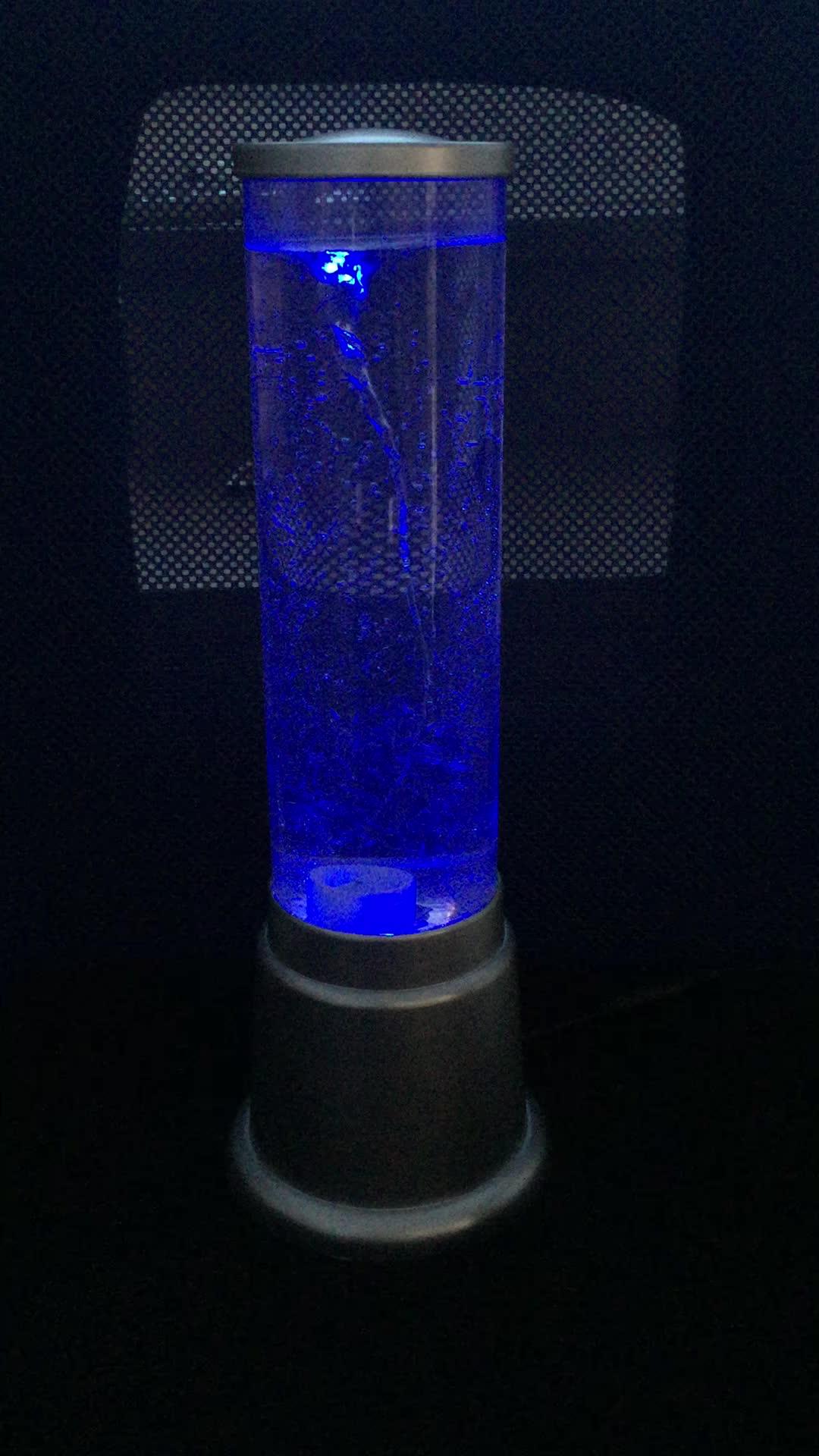 Water Vortex Fun Table Bedside Tornado Mood Relaxaion Lamp Twister ...