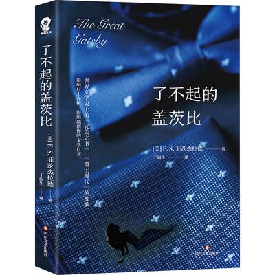 了不起的盖茨比 (美)F.S.菲茨杰拉德(Francis Scott Fitzgerald) 著 于海生 译 世界名著文学 新华书店正版图书籍 四川文艺出版社