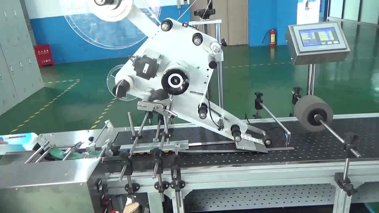 Pvc Card Automatic Adhesive Sticker Label Pasting Machine - Buy Label ...
