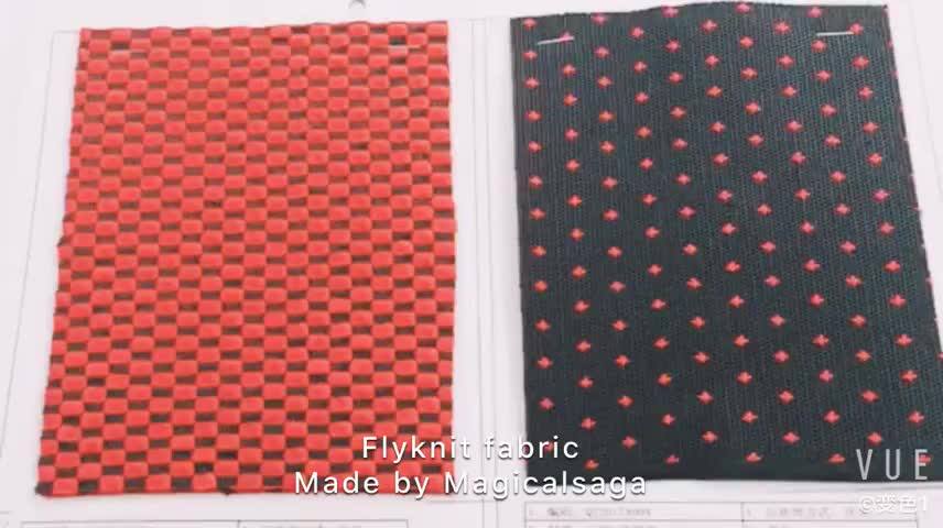 Knitting Upper Shoes Nylon Mesh Material Width 55" Polyester Knitted ...