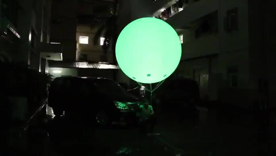 Color Changing Giant Helium Balloon,Lighting Inflatable Balloon For ...