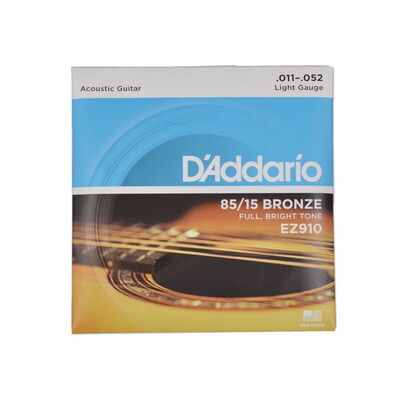 D'addario达达里奥民谣木吉他琴弦 EZ910 EZ920 EZ930 正品美产