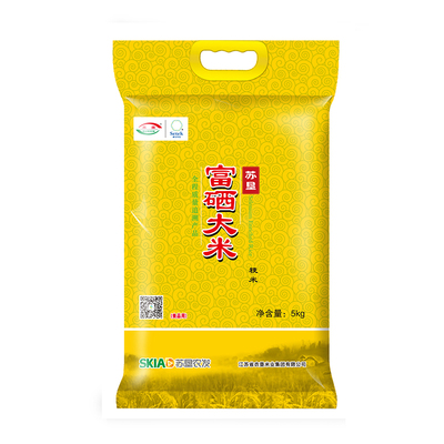 苏垦富硒米5kg 真空装10斤 粳米