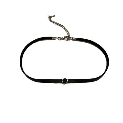 原创手作迷你皮带扣女圆扣项圈