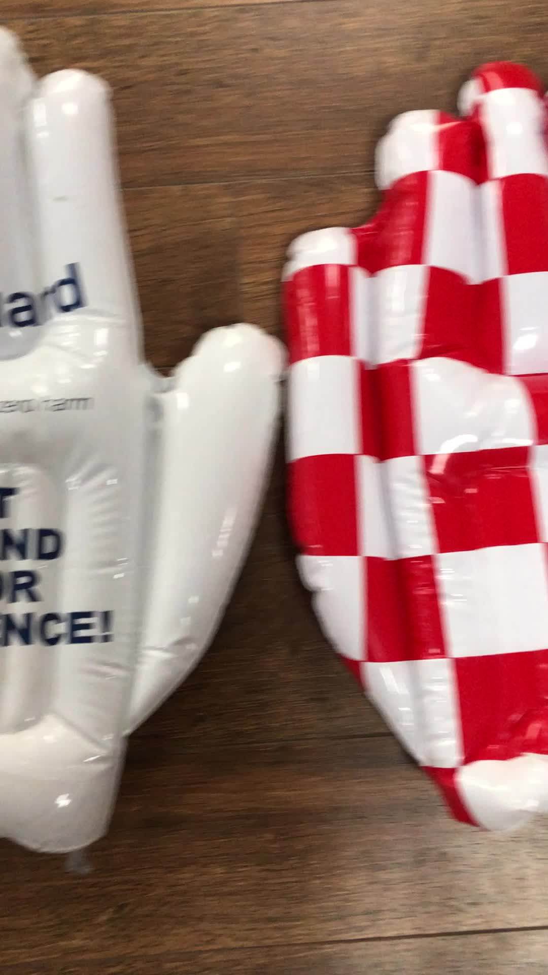 Hot Selling Promotion Cheering Big Inflatable Middle Finger Hand With ...