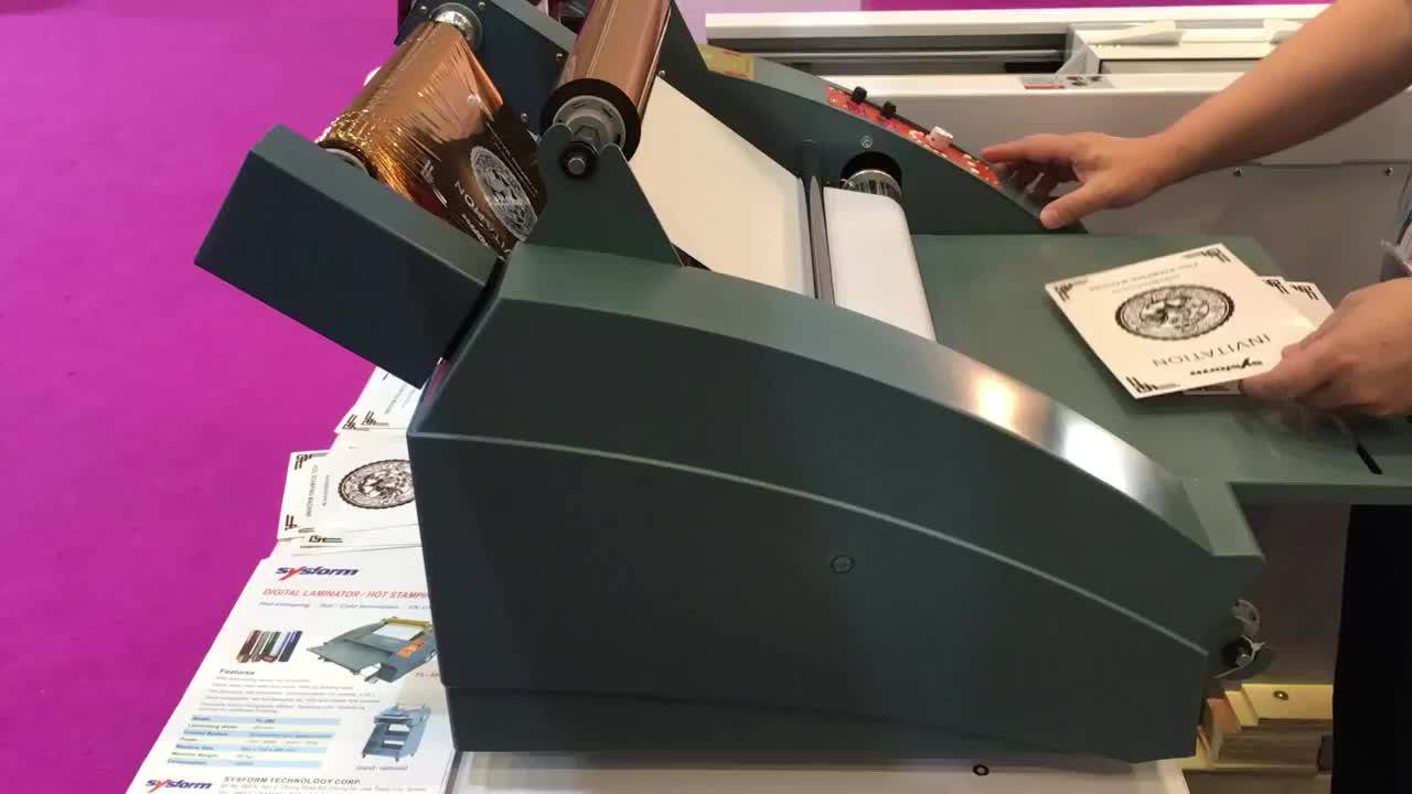 Fl-380 Foil Fusing Machine,Foil Fuser,Roll Laminating Machine - Buy Foil Fusing Machine ...