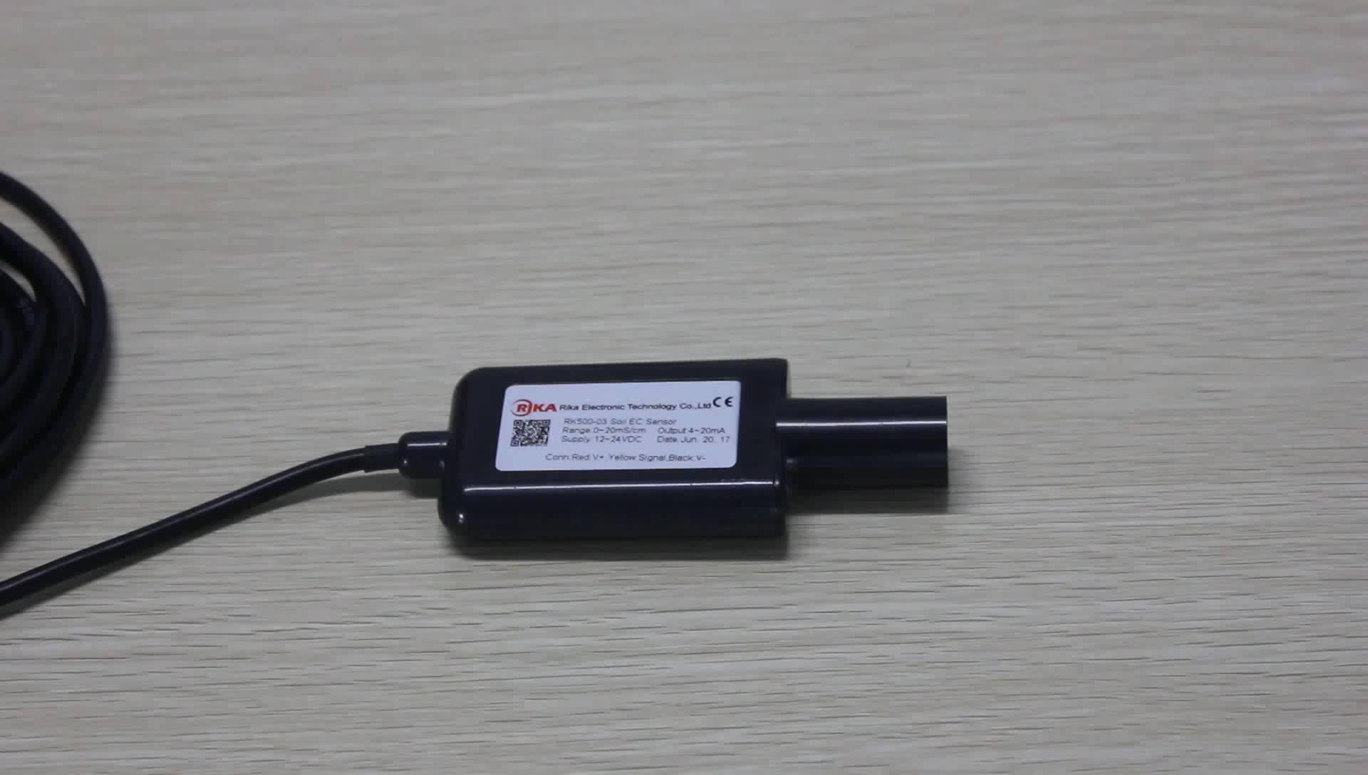 Rk500-03 Ec Soil Salinity Sensor Rs485 Digital Output - Buy Salinity ...