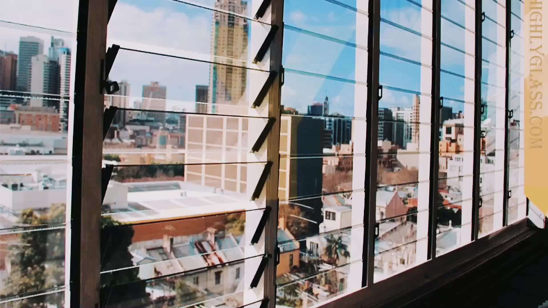 4mm,5mm,6mm Clear/tinted/mistlite/nashiji Louver Glass For Window - Buy ...