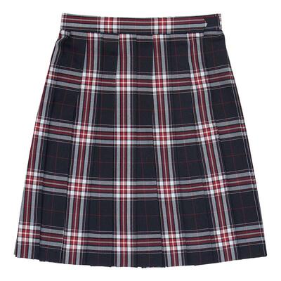 日系甜美风百褶裙少女格子jk制服