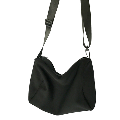 纯色拉链尼龙ulzzang原宿旅行包