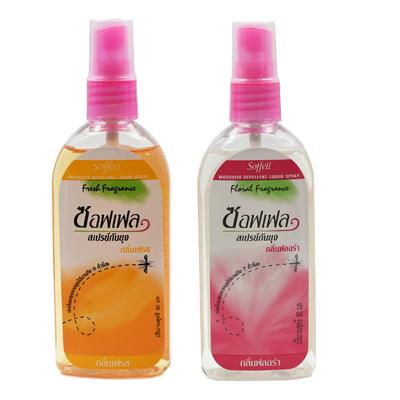 泰国驱蚊水soffell喷雾儿童户外