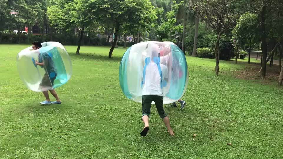 Toddlers Outdoor Game Zorb Ball Inflatable Bumper Ball 1.2m Human ...