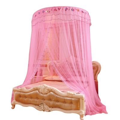 送吸盘挂钩免安装加密圆形蚊帐