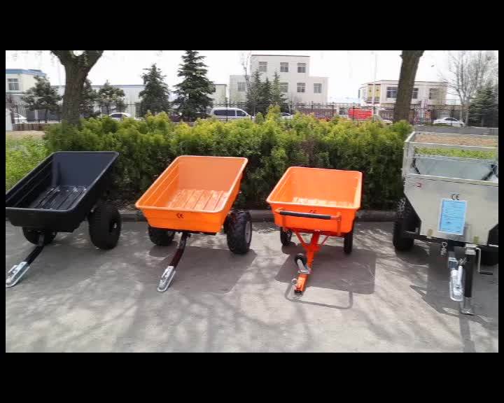 Small 2 Wheel Farm Tractor Trailer - Buy Tractor Trailer,Small Tractor ...