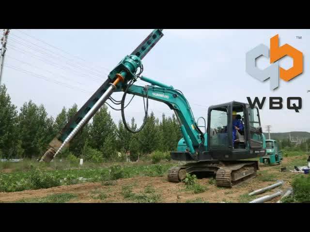 Swdl 600 Ground Screw Spiral Pilling Machine - Buy Spiral Piling ...