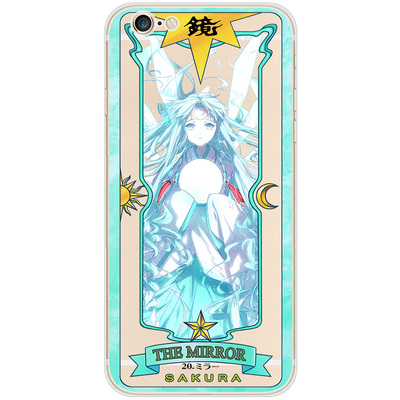 百变小樱库洛牌手机壳苹果iPhone6s/7/8plus魔卡少女樱oppor11